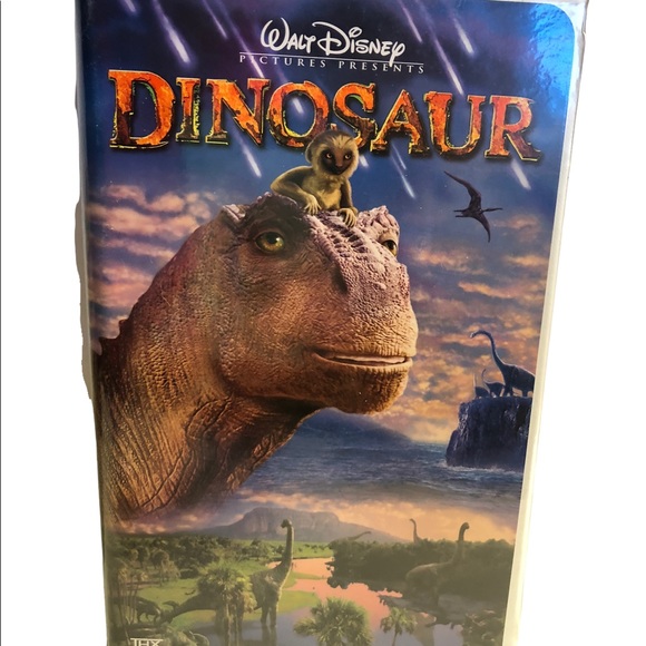 Disney | Other | Dinosaur Walt Disney 200 Vhs Kids Movie Clam Shell ...